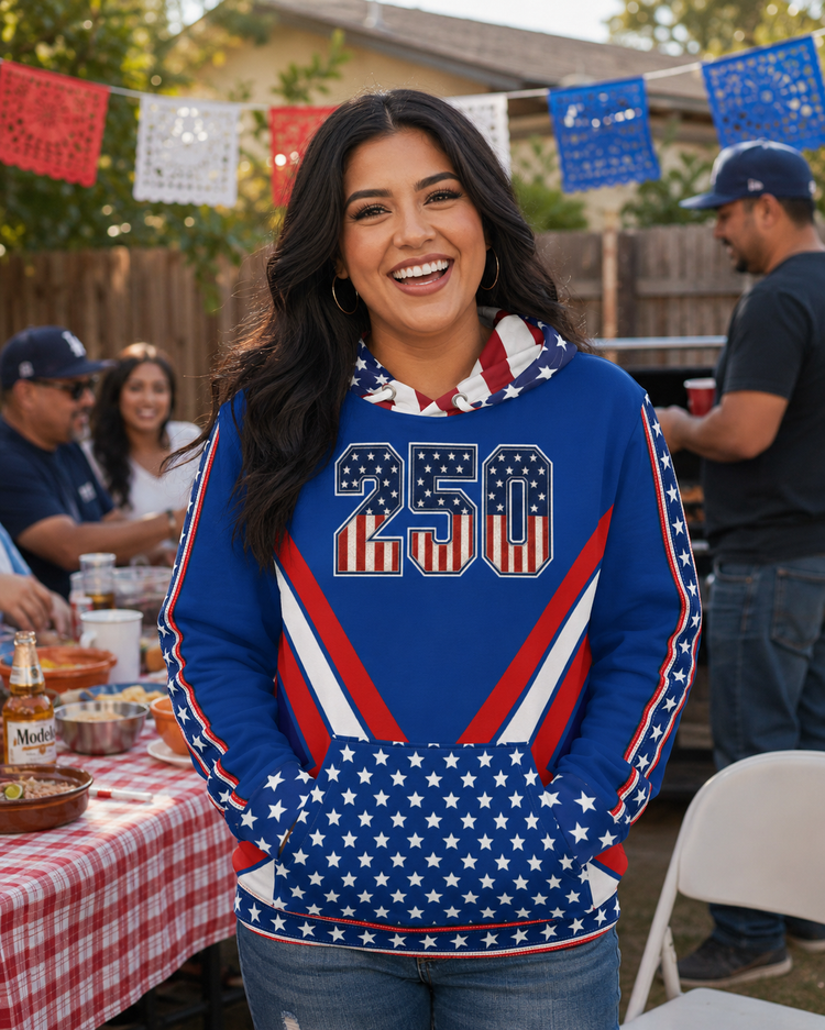 Americana Daredevil Hoodie – House Of Chingasos