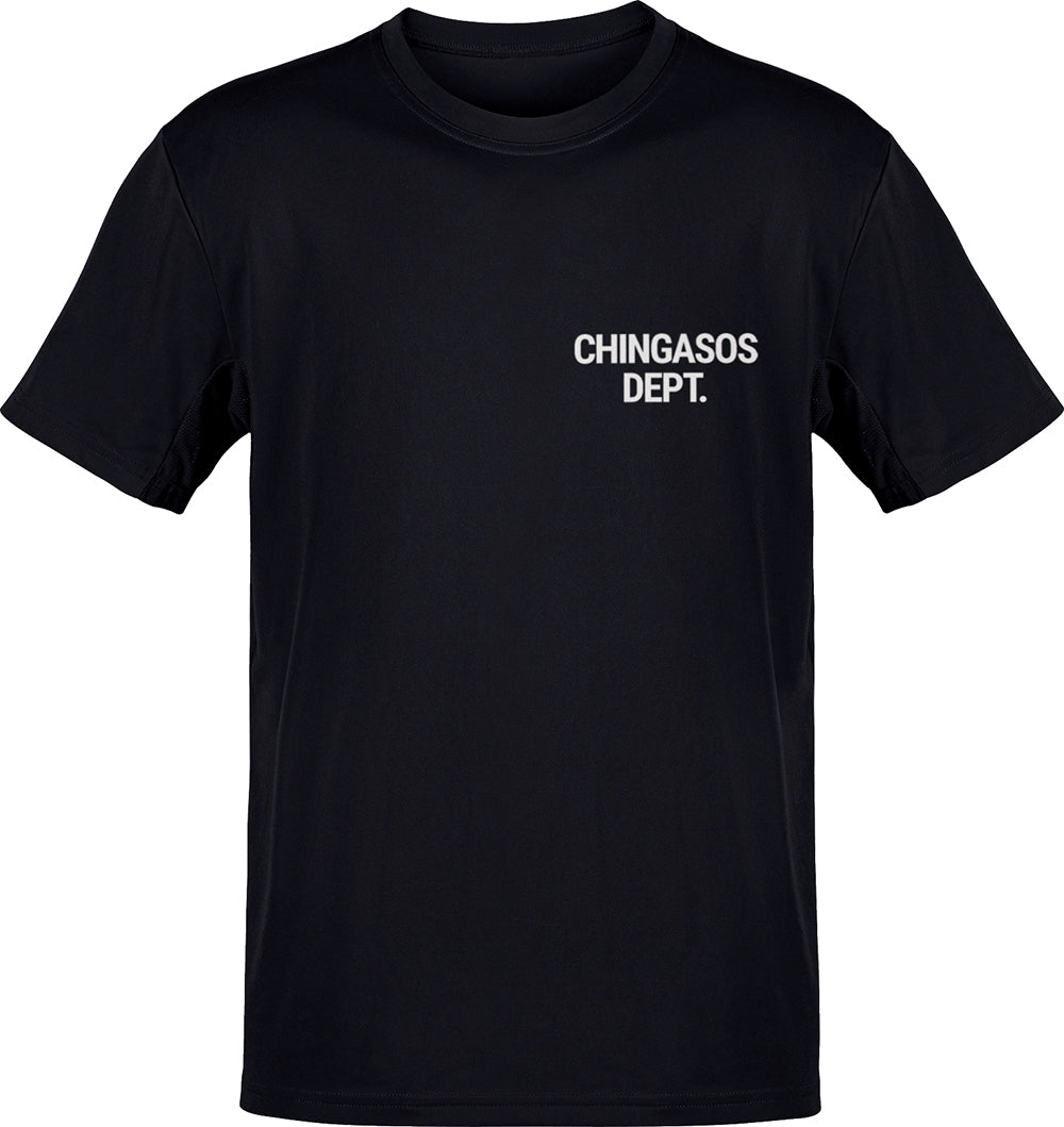 Chingasos Dept. Mexicano Security T-Shirt ( Front And Back Print ...