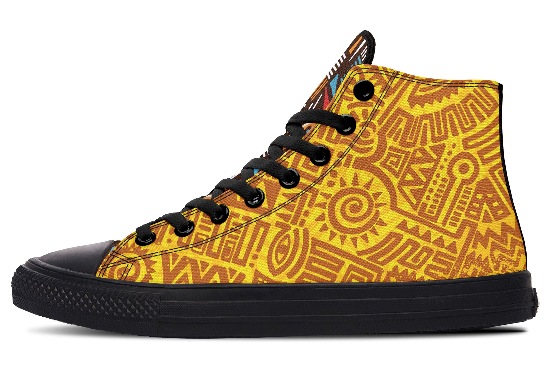 OG Azteca High Tops ( Black or White Sole ) – House Of Chingasos