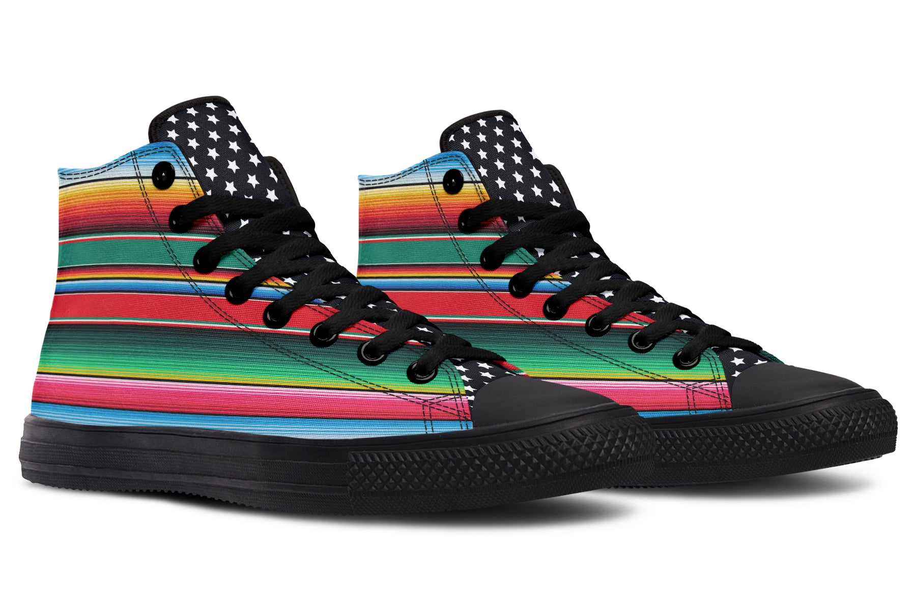 OG Cross Cultura High Tops Star Tongue ( Black or White Sole ) – House ...