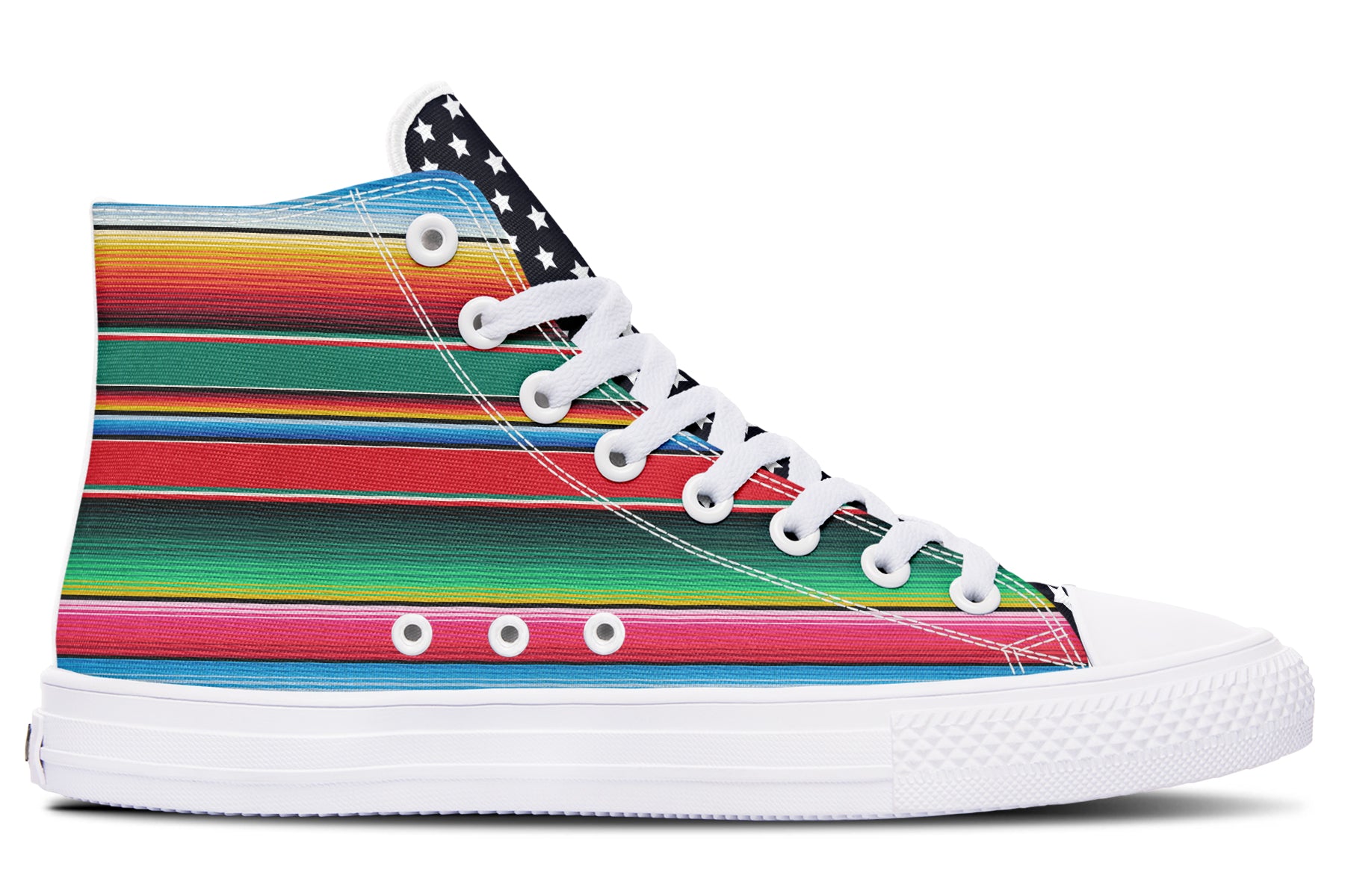 OG Cross Cultura High Tops Star Tongue ( Black or White Sole ) – House ...