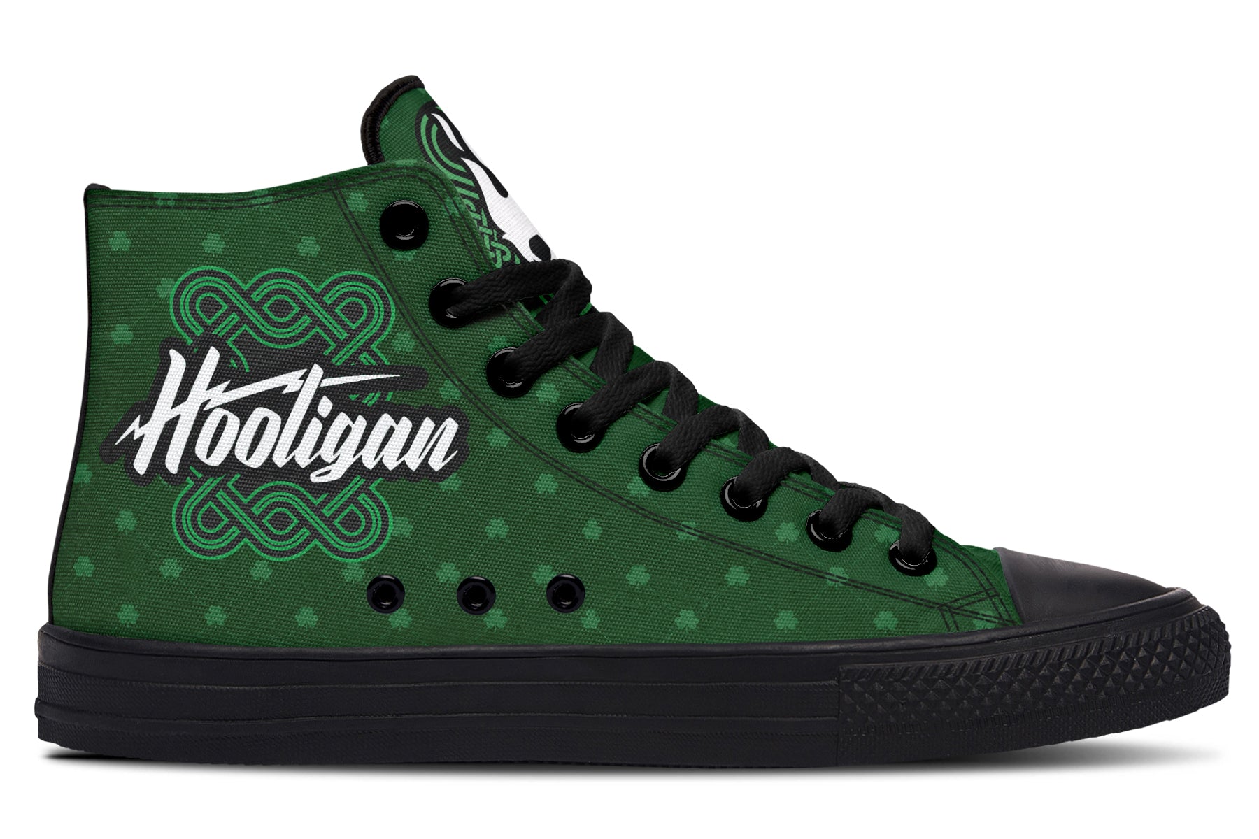 Hooligan High Tops ( Black or White Sole ) – House Of Chingasos