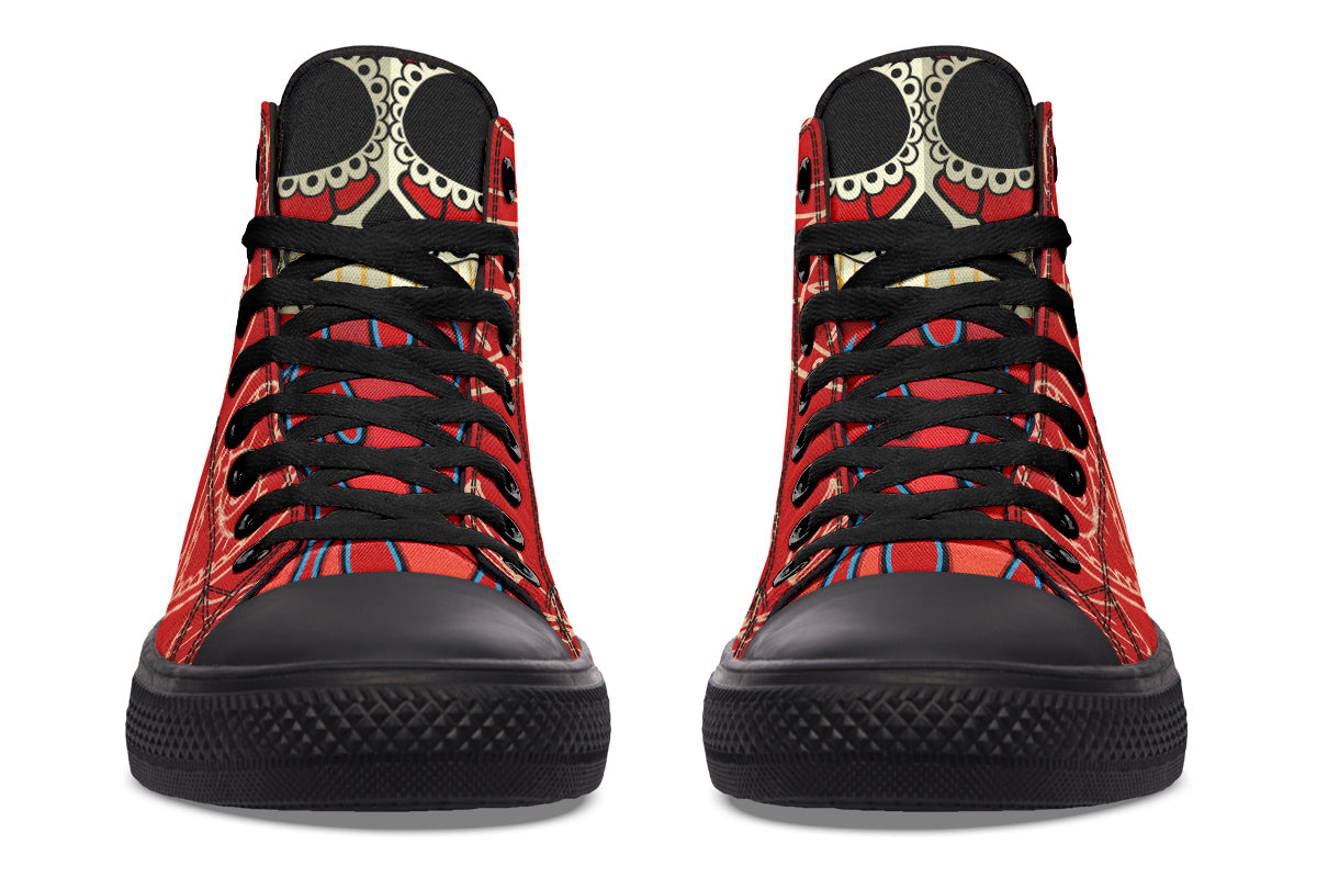 MEN'S Raza Corazon Vday High Tops ( Black or White Sole ) – House Of ...