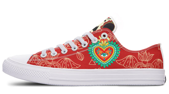 Vday Women Low tops ( Black or White Sole ) – House Of Chingasos