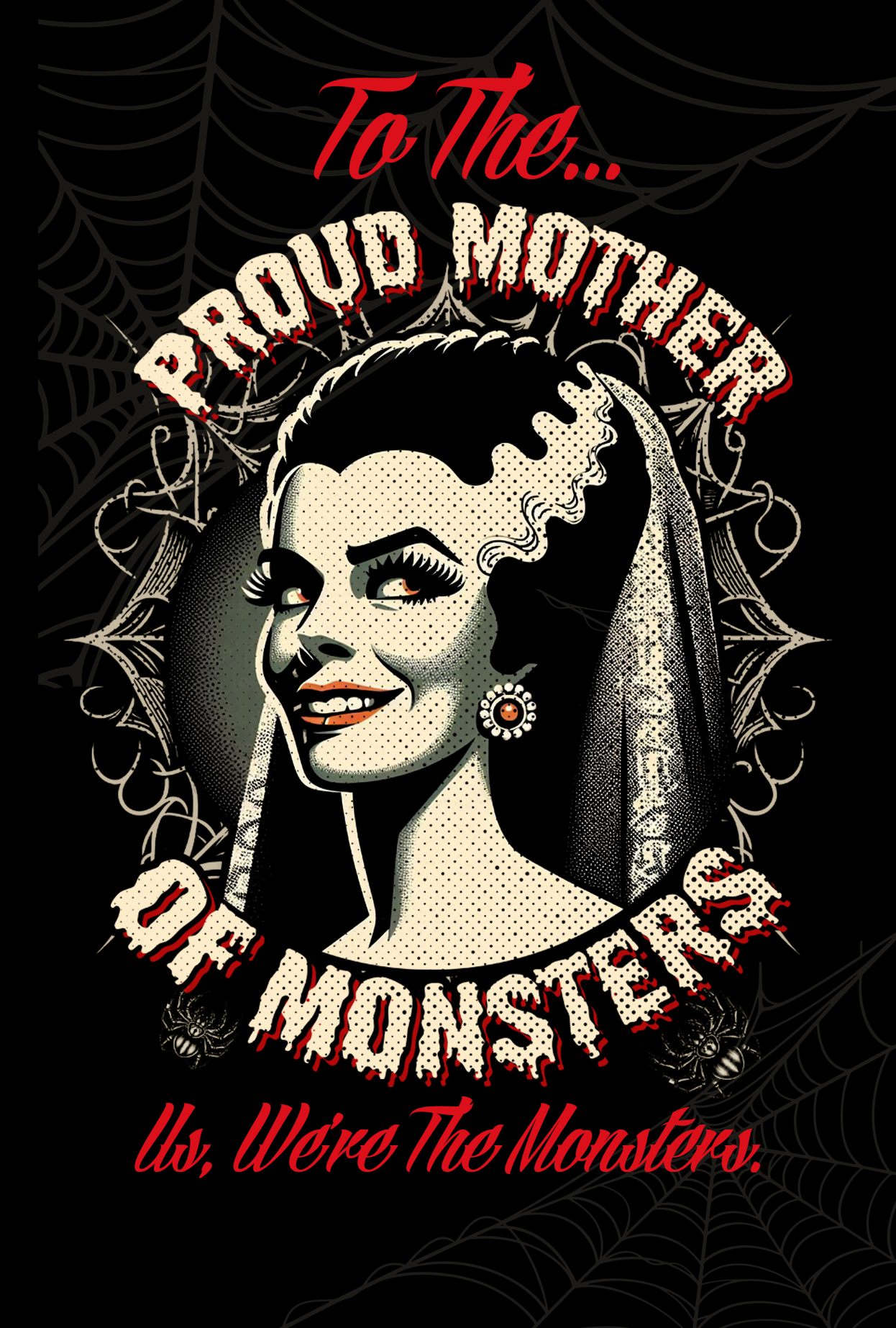 Proud Mother Of Monsters Rad Mother's Day Card – House Of Chingasos
