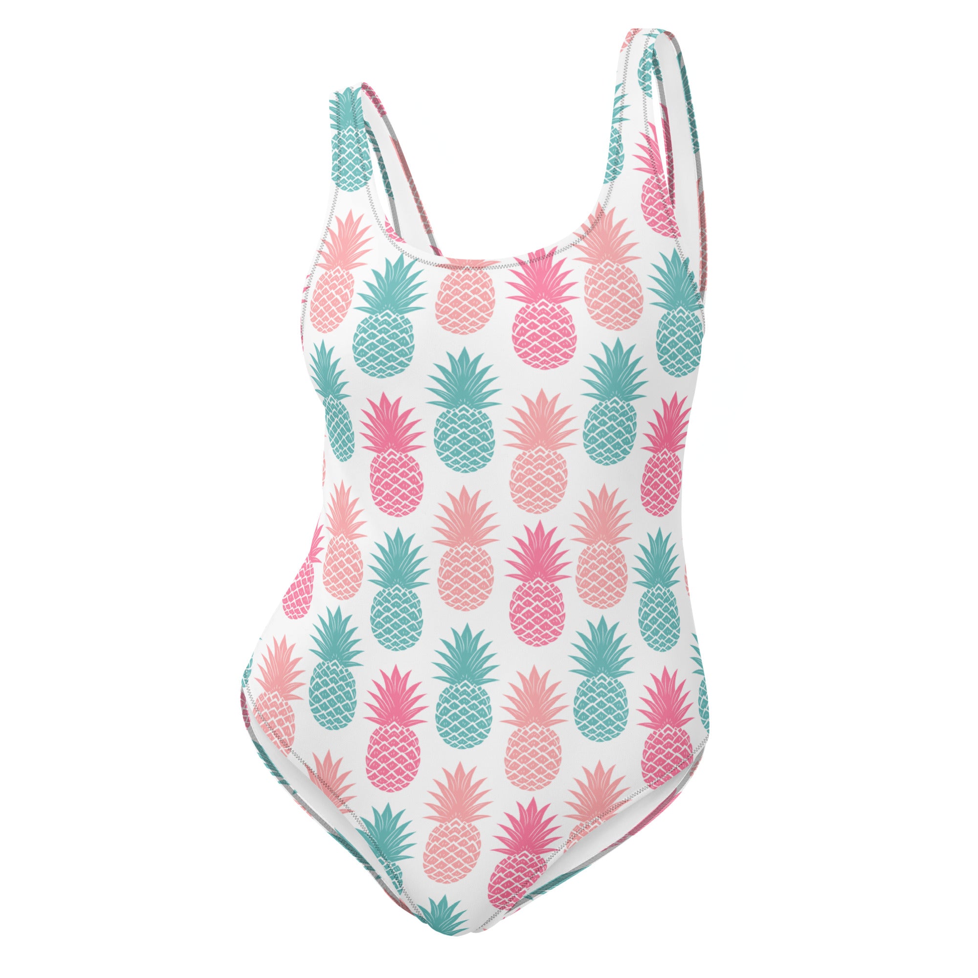 Pastel Piña One-Piece Swimsuit – House Of Chingasos