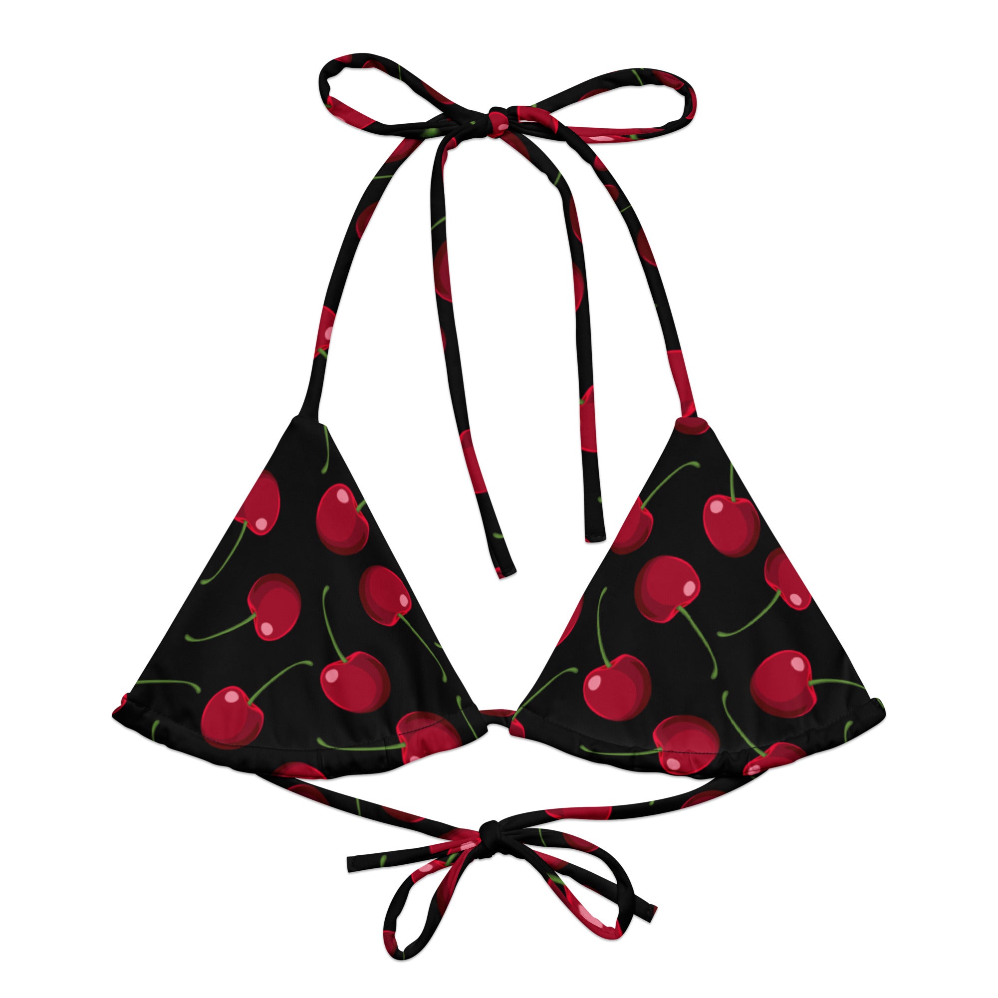 Cherry Bomb - String Bikini Top – House Of Chingasos