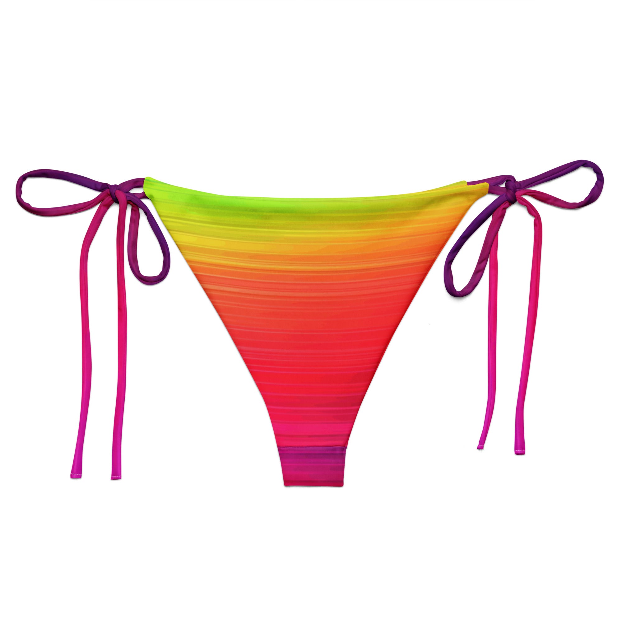 1985 Neon Summer - String Bikini Bottom – House Of Chingasos