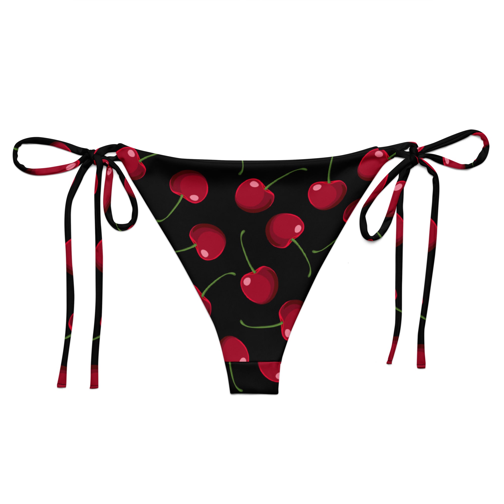 Cherry Bomb - String Bikini Bottom – House Of Chingasos