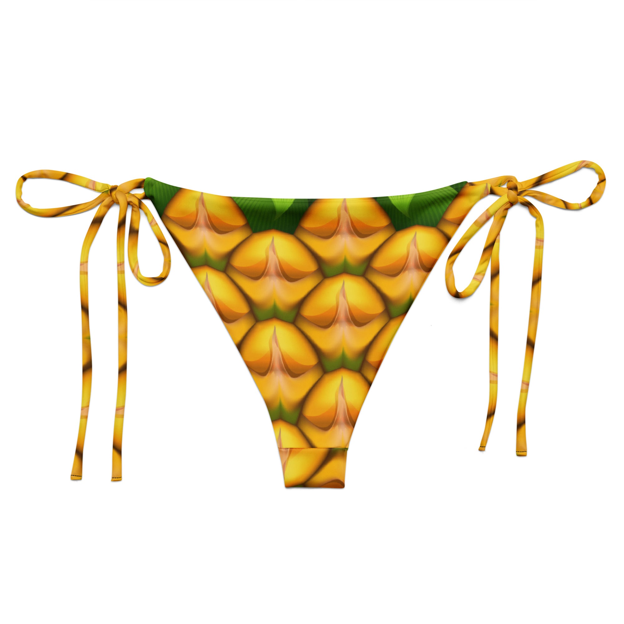 Pineapple Princess - String Bikini Bottom – House Of Chingasos