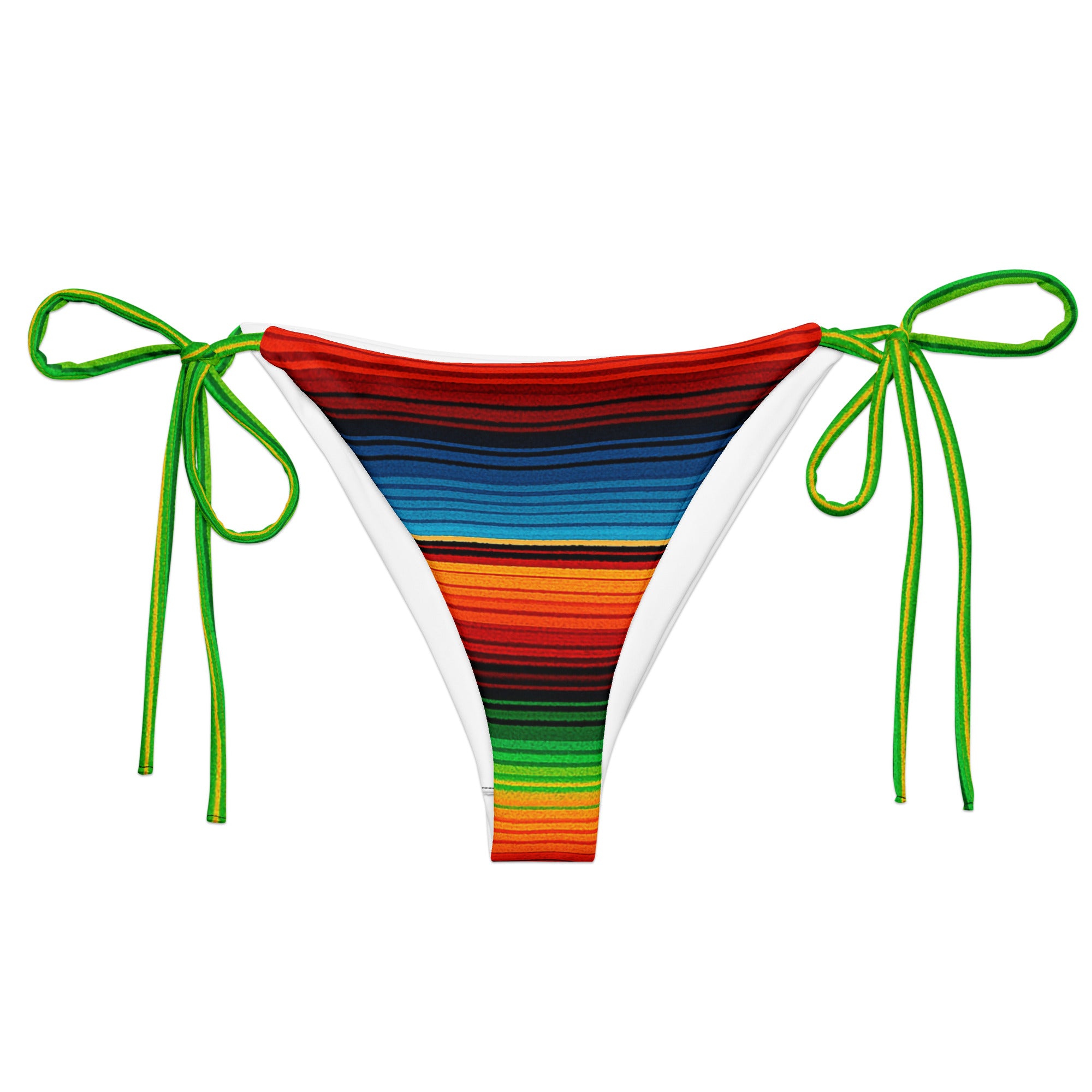 El Serape Colores string bikini bottom – House Of Chingasos