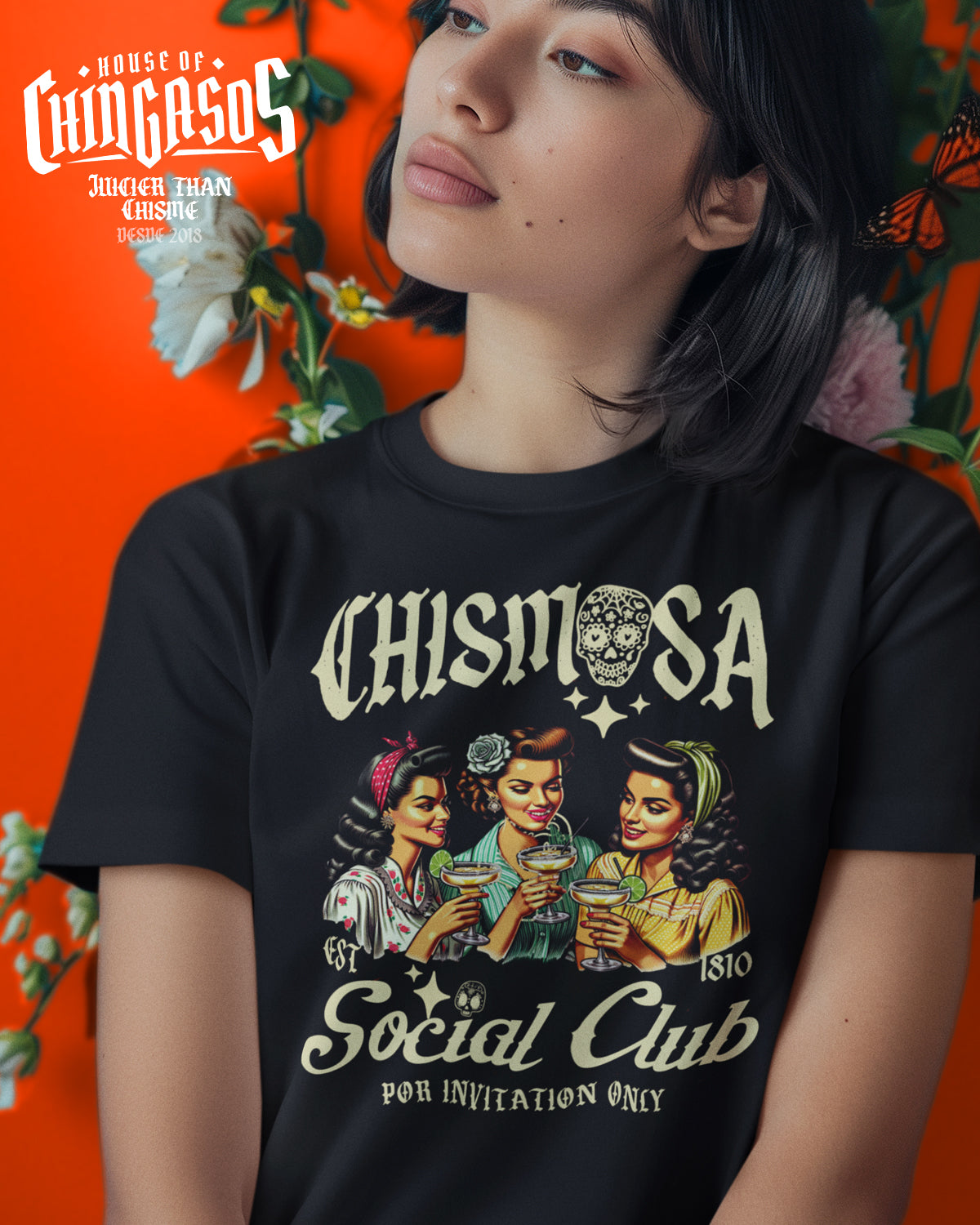 Chismosa Social Club T-Shirt – House Of Chingasos
