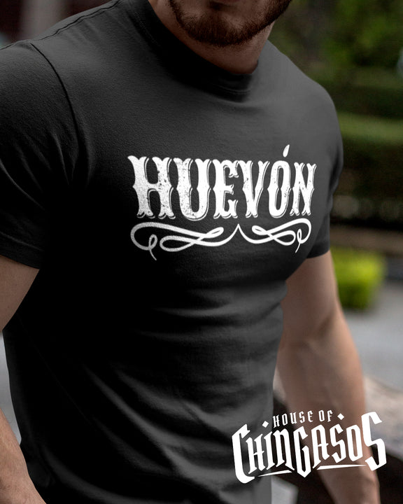 Premium Bella Canvas Huevón Old School T-shirt – House Of Chingasos