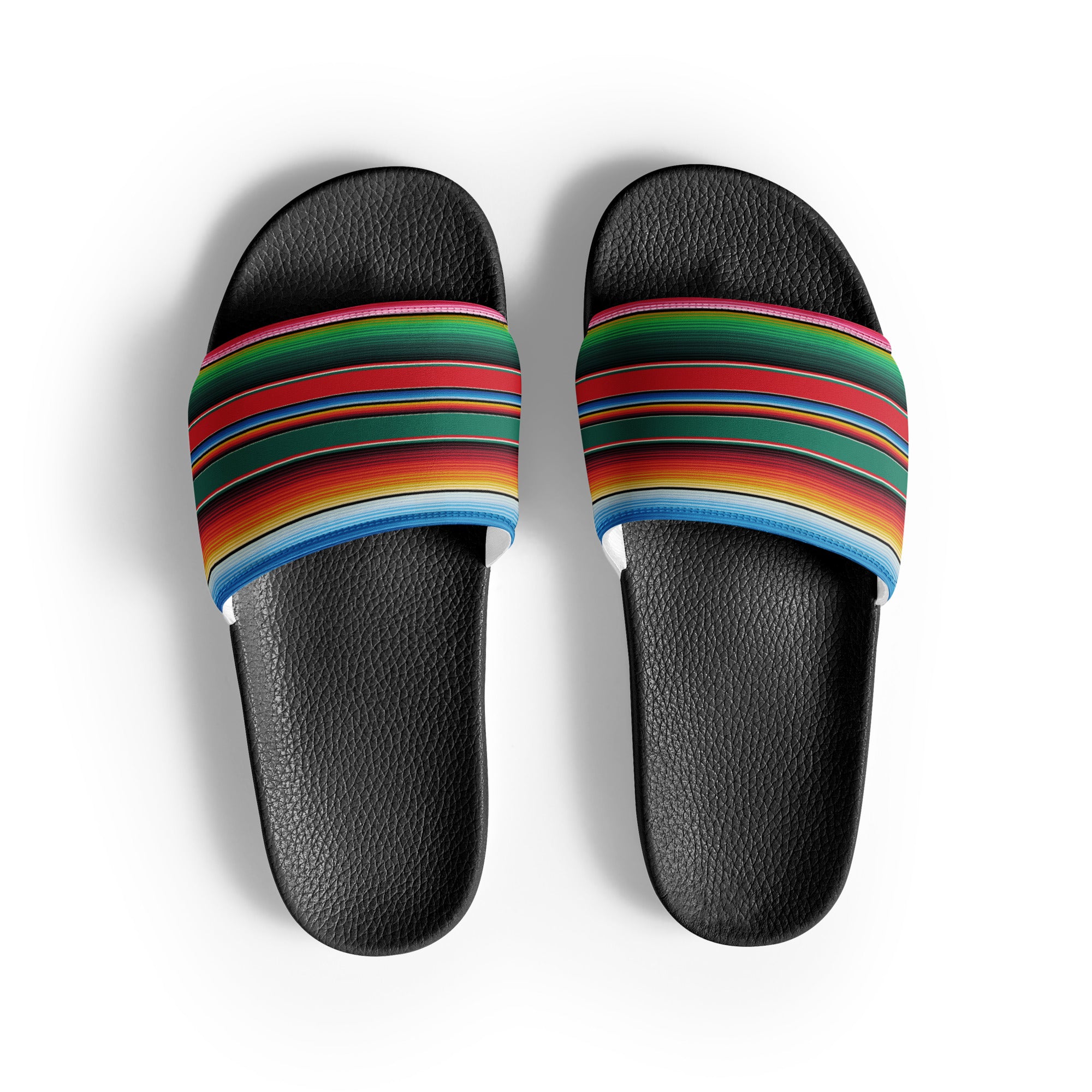 El Mexicano Serape OG Men’s slides – House Of Chingasos