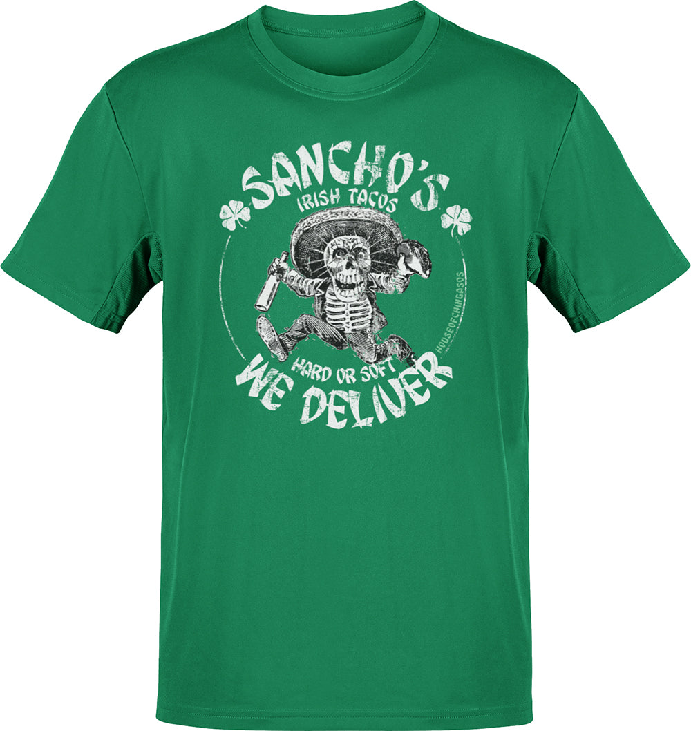 Sancho's Hard Or Soft We Deliver T-shirt – House Of Chingasos