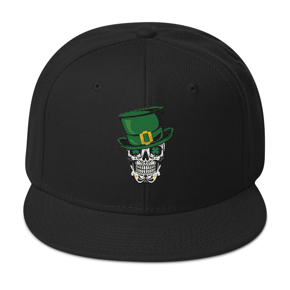 Premium Otto Irish I Was Mexican St. Patrick's Day Embroidered Snapbac ...