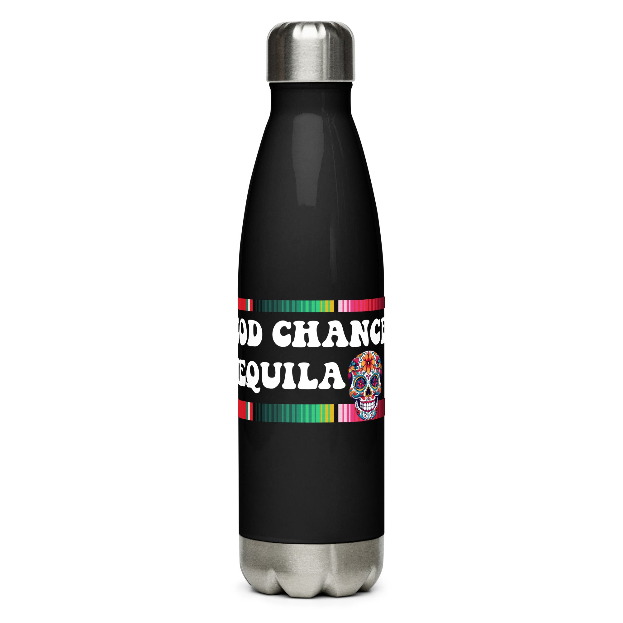 May Contain Tequila Stainless Steel Water Bottle – House Of Chingasos
