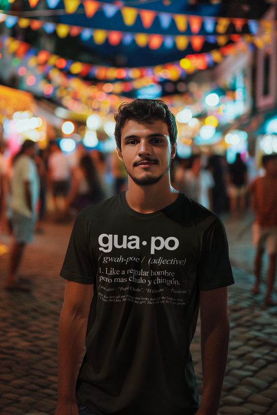 The Definition Of Guapo Old School Classic Tee – House Of Chingasos