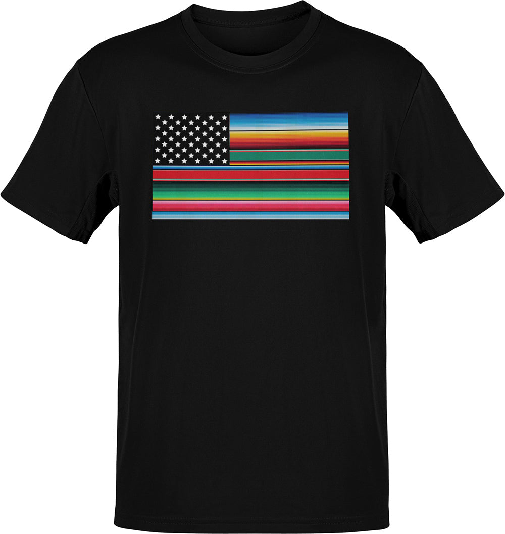 Premium Zarape Bandera Cross Cultura OG Tee – House Of Chingasos