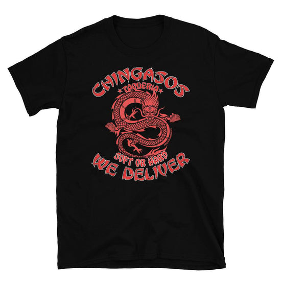 Chingasos Taqueria Old School Takeout T-Shirt – House Of Chingasos