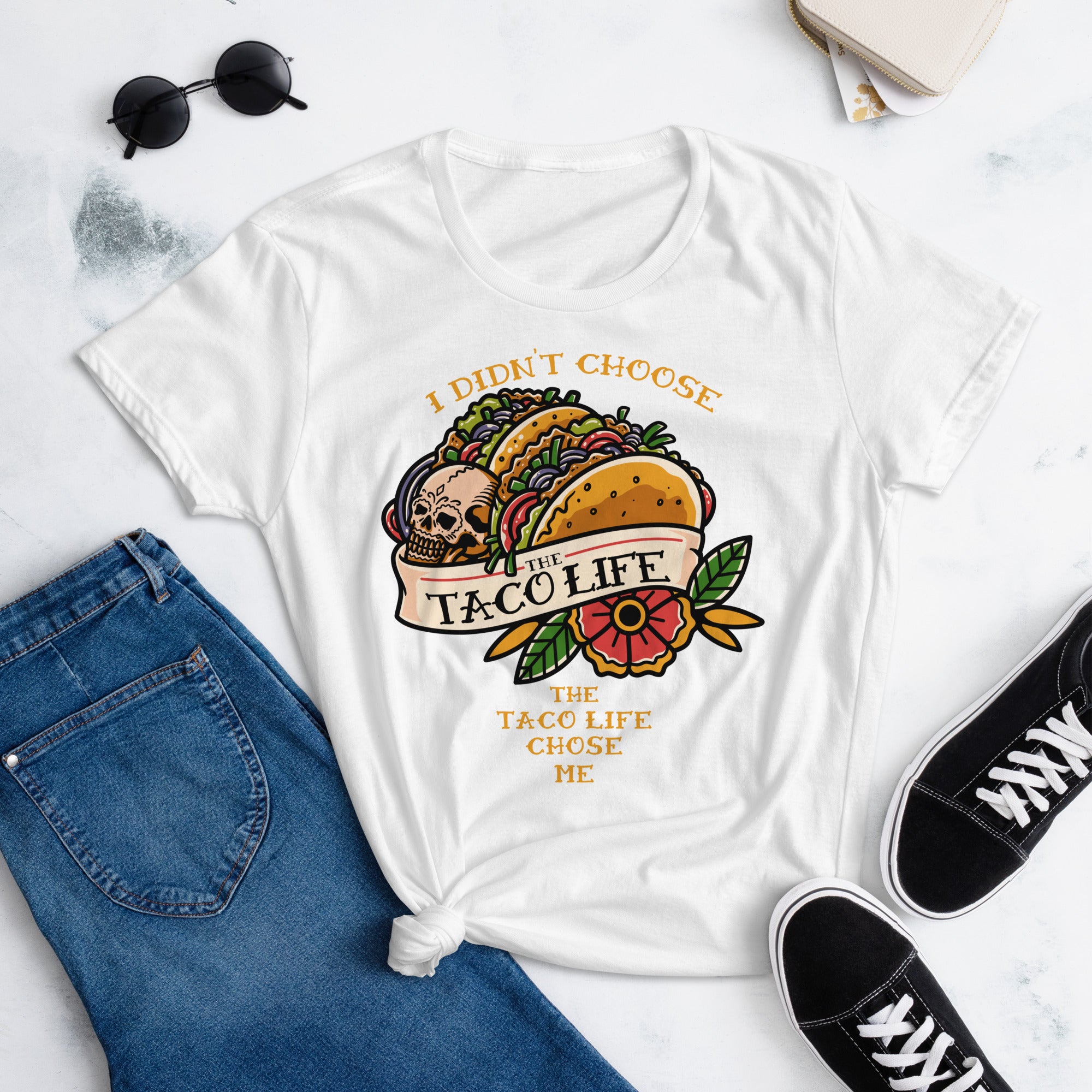 Women's The Taco Life short sleeve T-shirt – House Of Chingasos